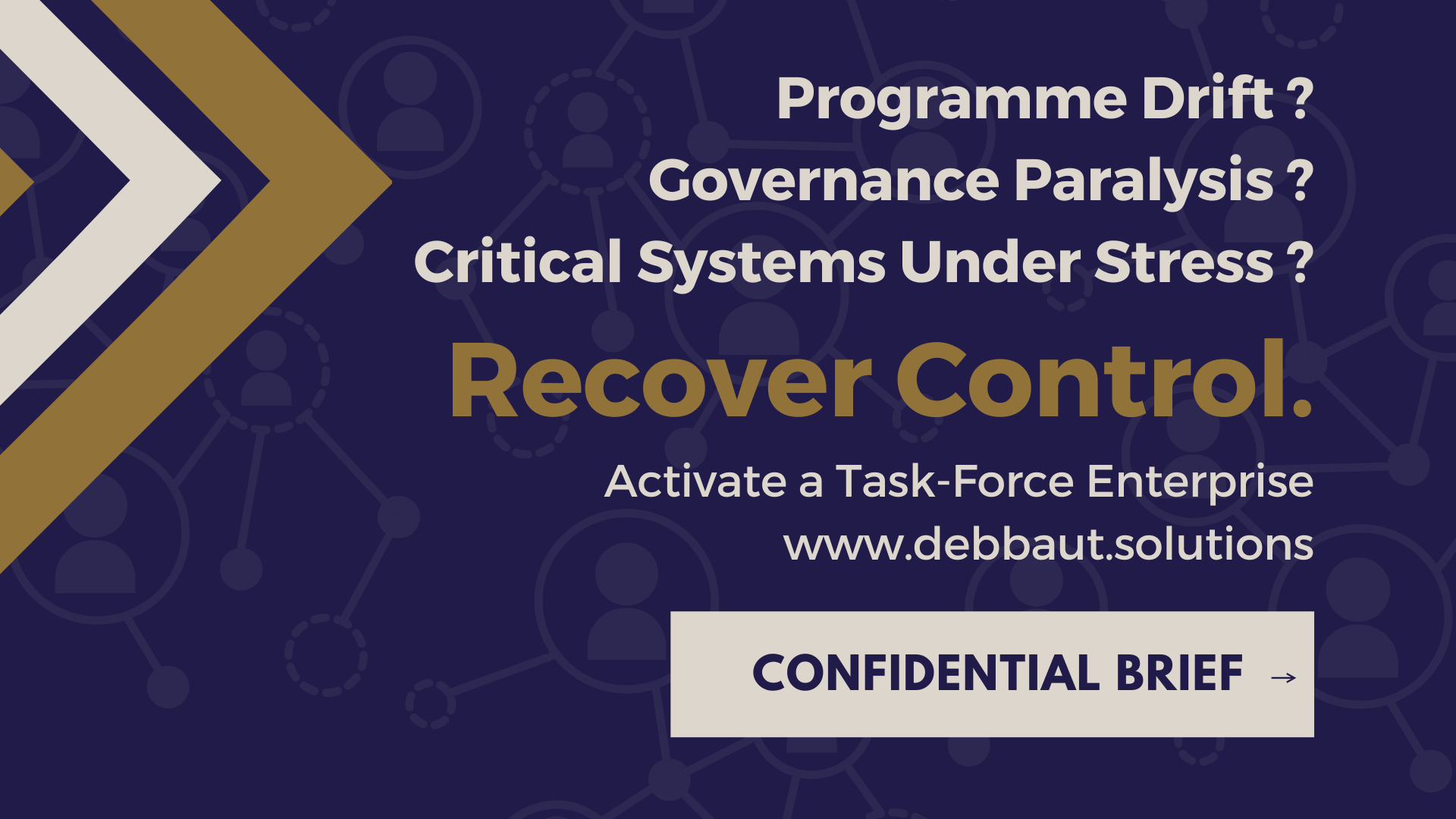 Enterprise Task Force – Architecture of Recovery & Execution